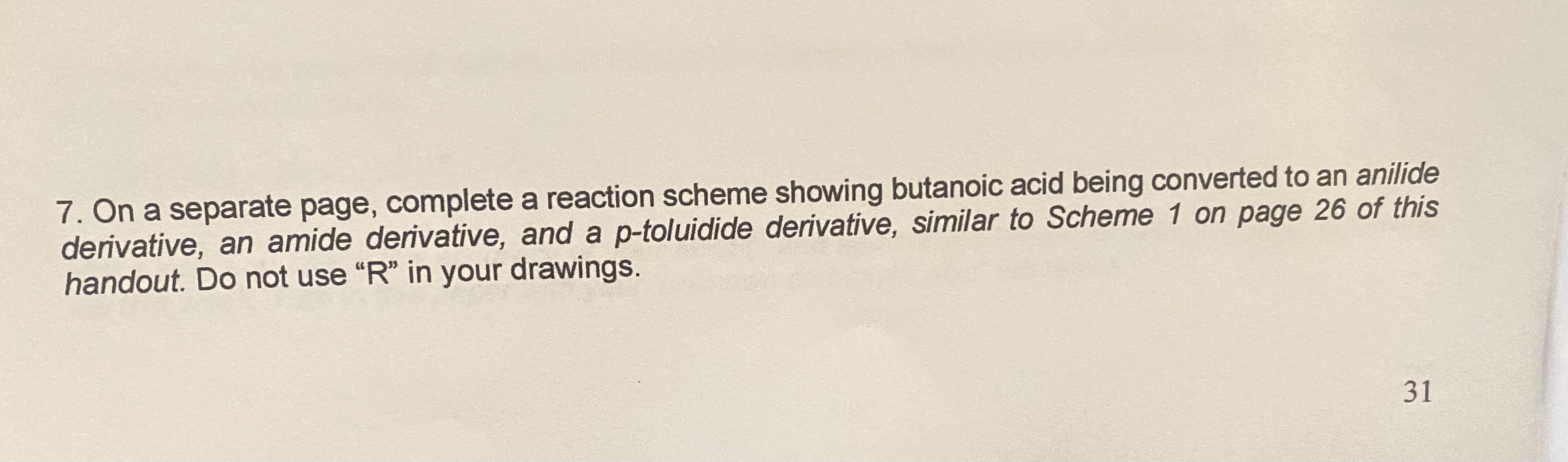 Solved by an EXPERT On a separate page, complete a reaction scheme | Chegg.com