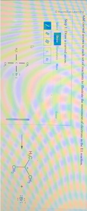 Solved Add curved arrows to each set of reactants to | Chegg.com