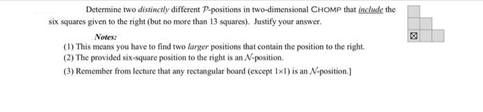 Solved Game: CHOMP (Impartial) Position: The usual starting | Chegg.com