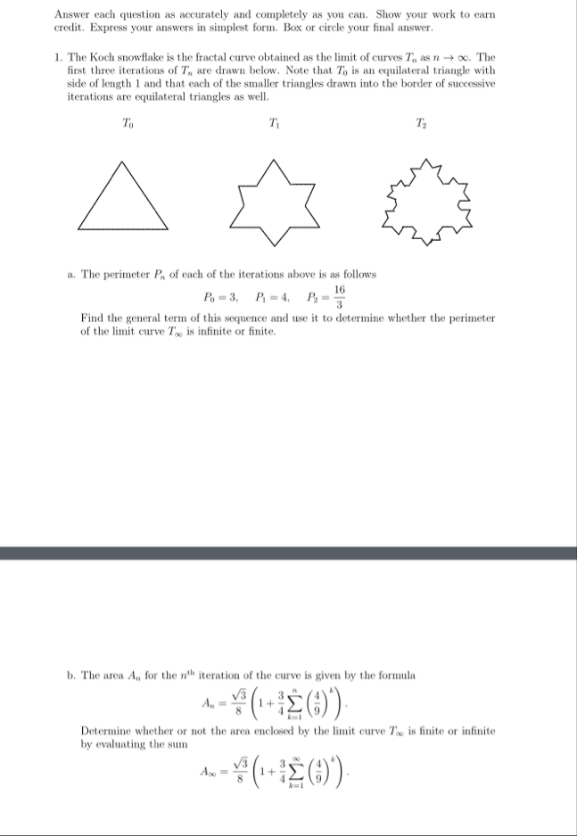 Solved Answer each question as accurately and completely as | Chegg.com