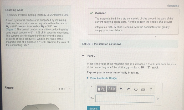Solved Constants Correct Learning Goal: To practice | Chegg.com