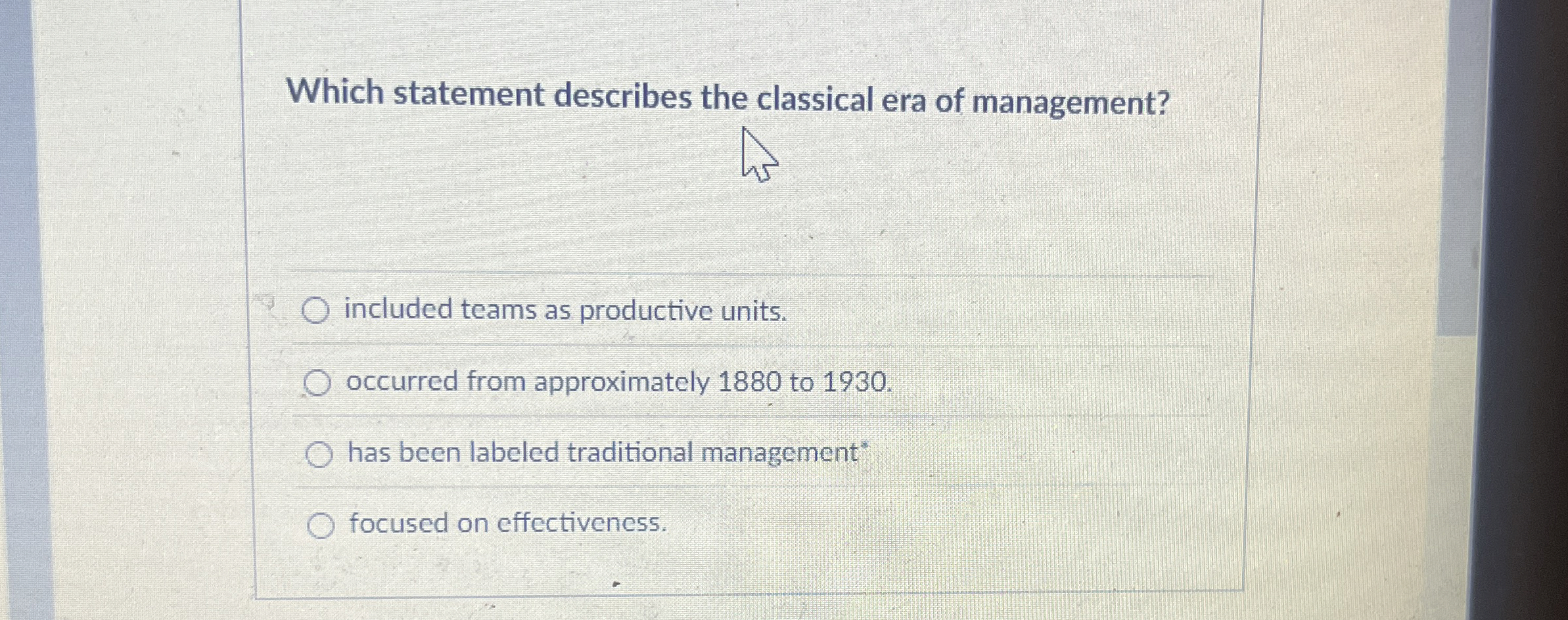 Solved Which statement describes the classical era of | Chegg.com