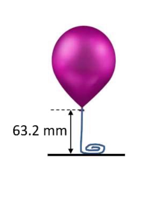 Solved You want to determine the lifting force of a helium | Chegg.com