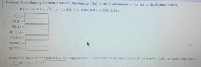 Solved Consider the following function. Evaluate the | Chegg.com