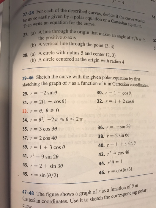 Solved sketch the curve with the given polar equation by | Chegg.com