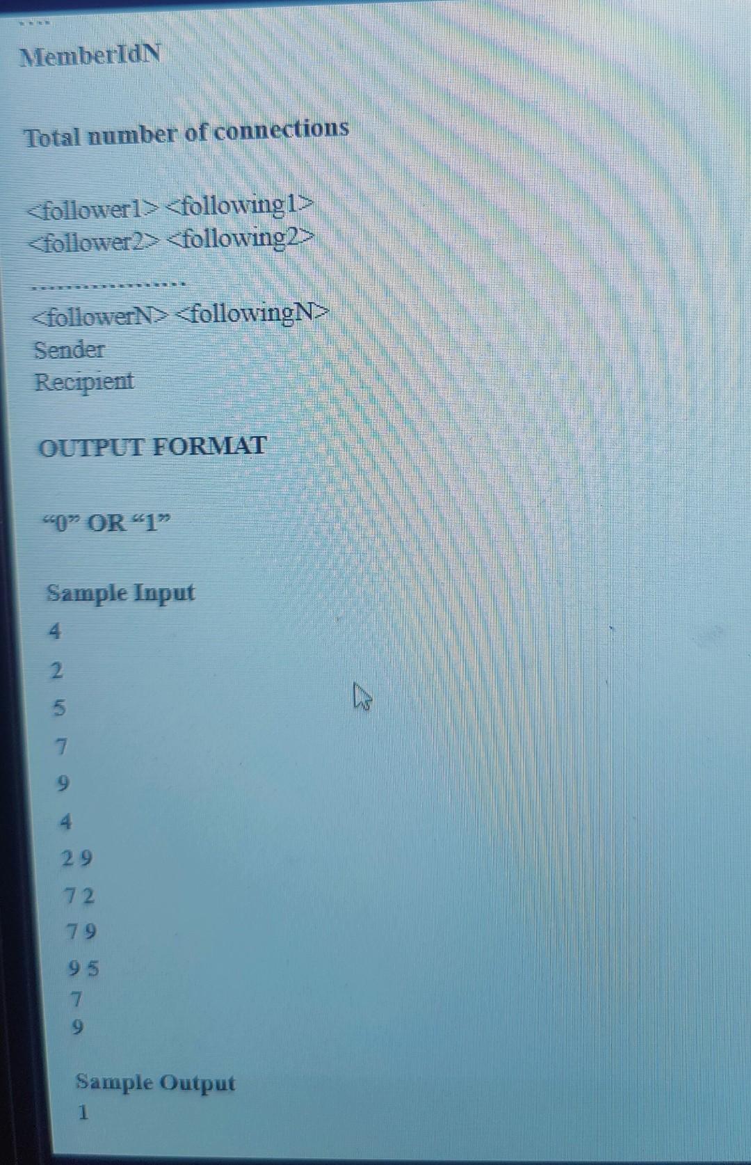 Solved Problem Description Find Reachability Members can | Chegg.com