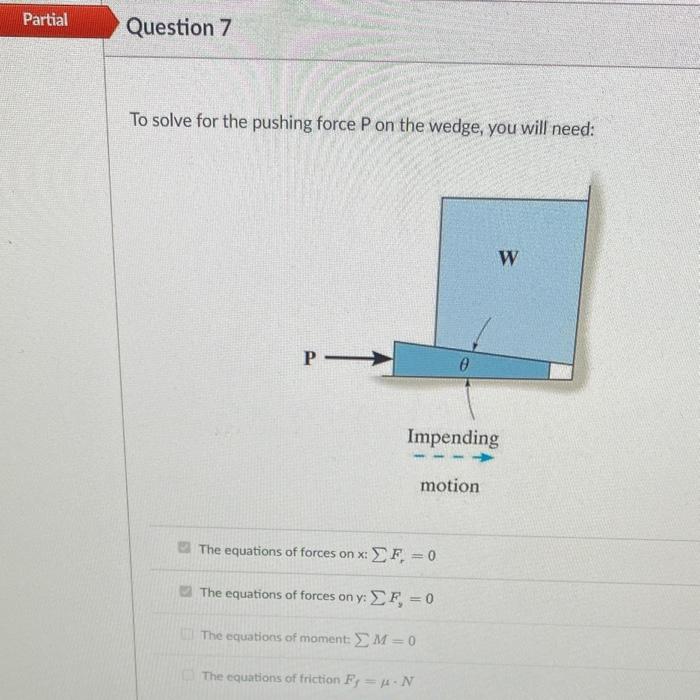 Solved Draw the FBD of the Weight. How many unknown forces | Chegg.com