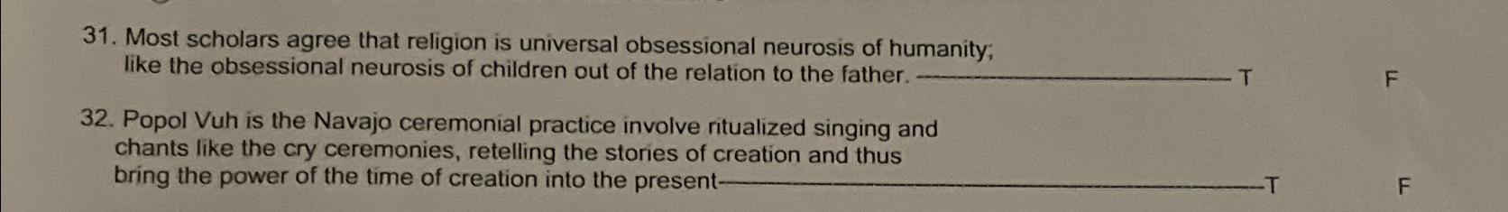 Solved Most scholars agree that religion is universal | Chegg.com