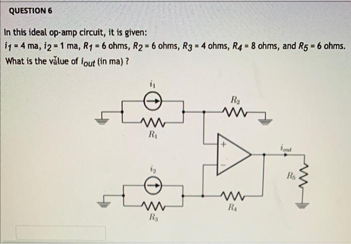 Solved In this ideal op-amp circuit, it is given: | Chegg.com