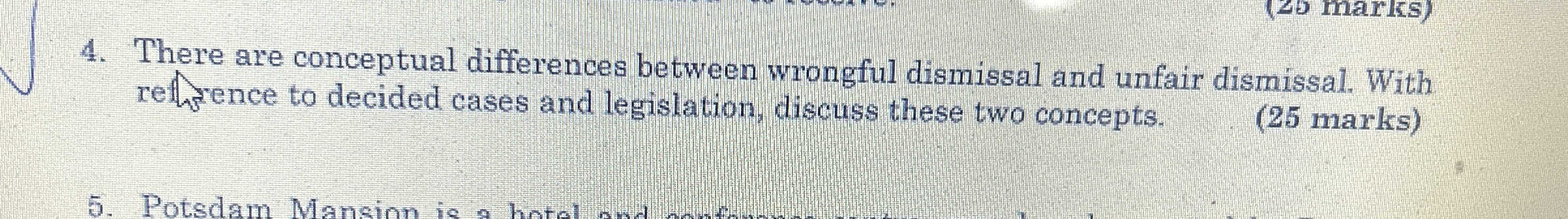 Solved There are conceptual differences between wrongful | Chegg.com