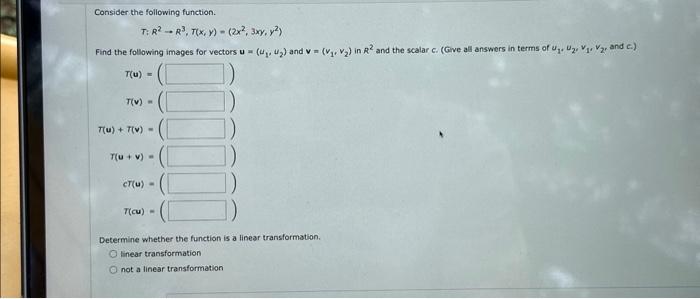 Consider the following function. | Chegg.com