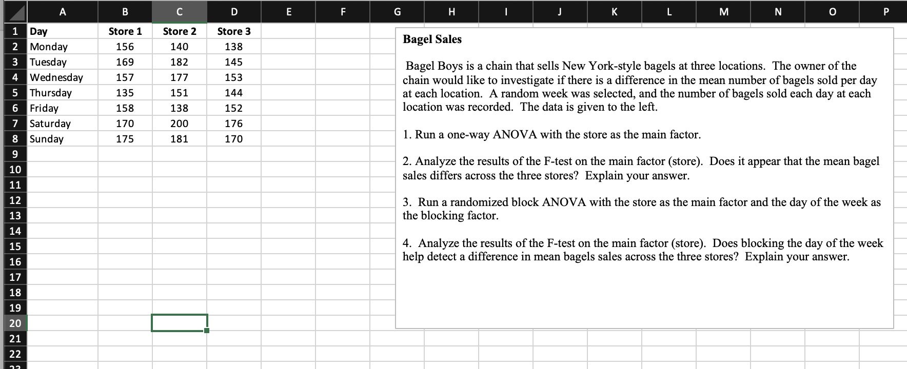 show me the step how to do it on excel | Chegg.com
