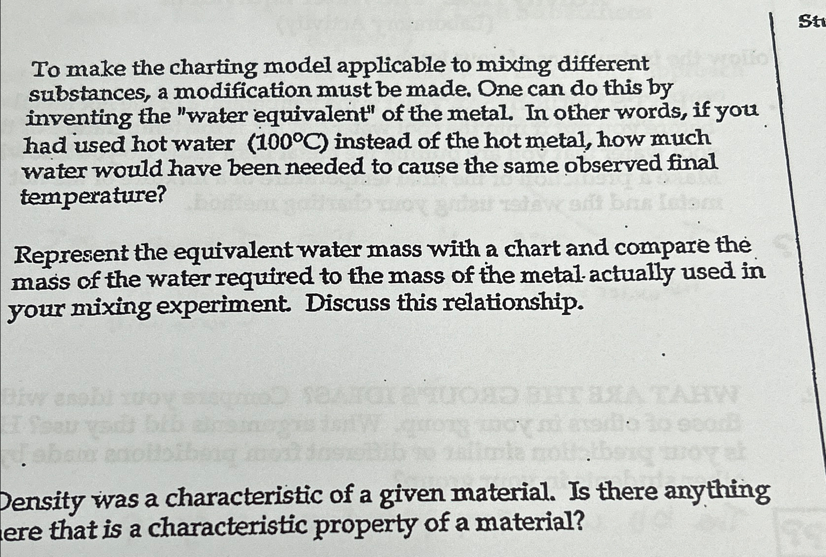 Solved To make the charting model applicable to mixing | Chegg.com