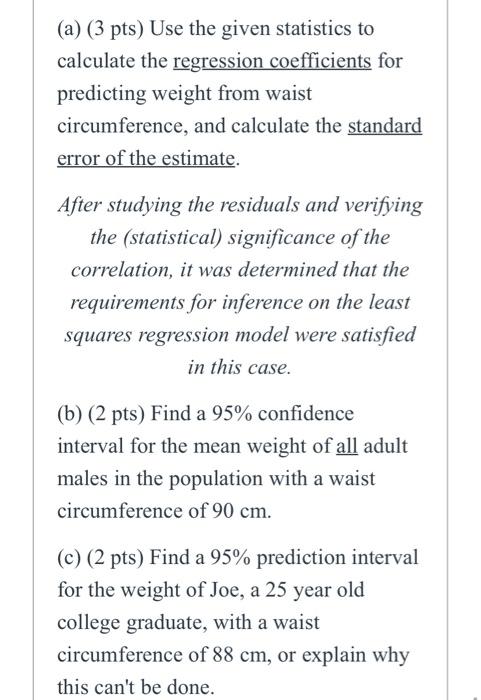 Solved In a small scale study on nutrition, a simple random | Chegg.com