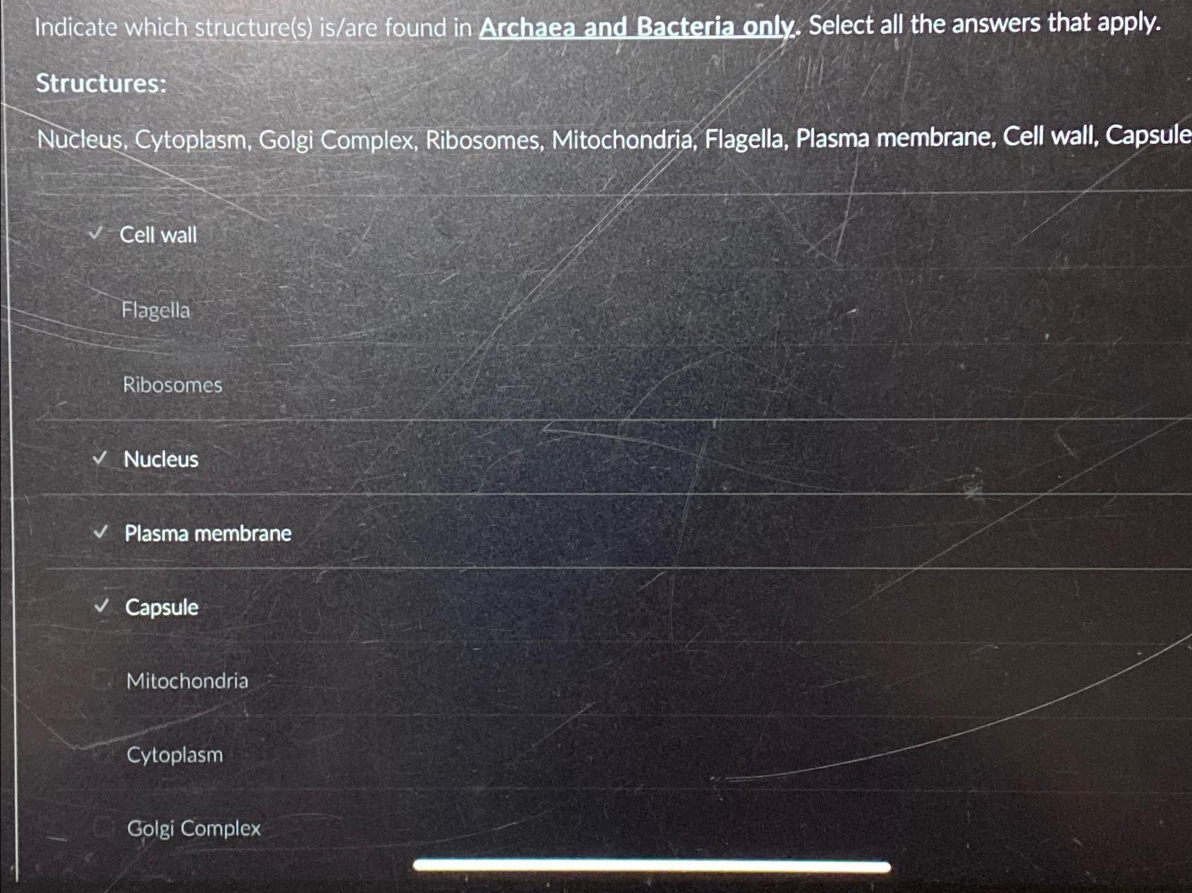 Solved Indicate which structure(s) ﻿is/are found in Archaea | Chegg.com