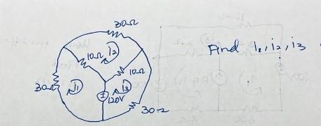 Solved Find ik,i2,i3 | Chegg.com