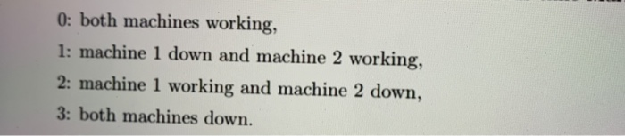 Solved Problem 1 (5 points) Two machines (i = 1, 2) are | Chegg.com