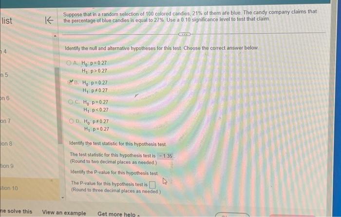 Solved Suppose that in a random selection of 100 colored | Chegg.com