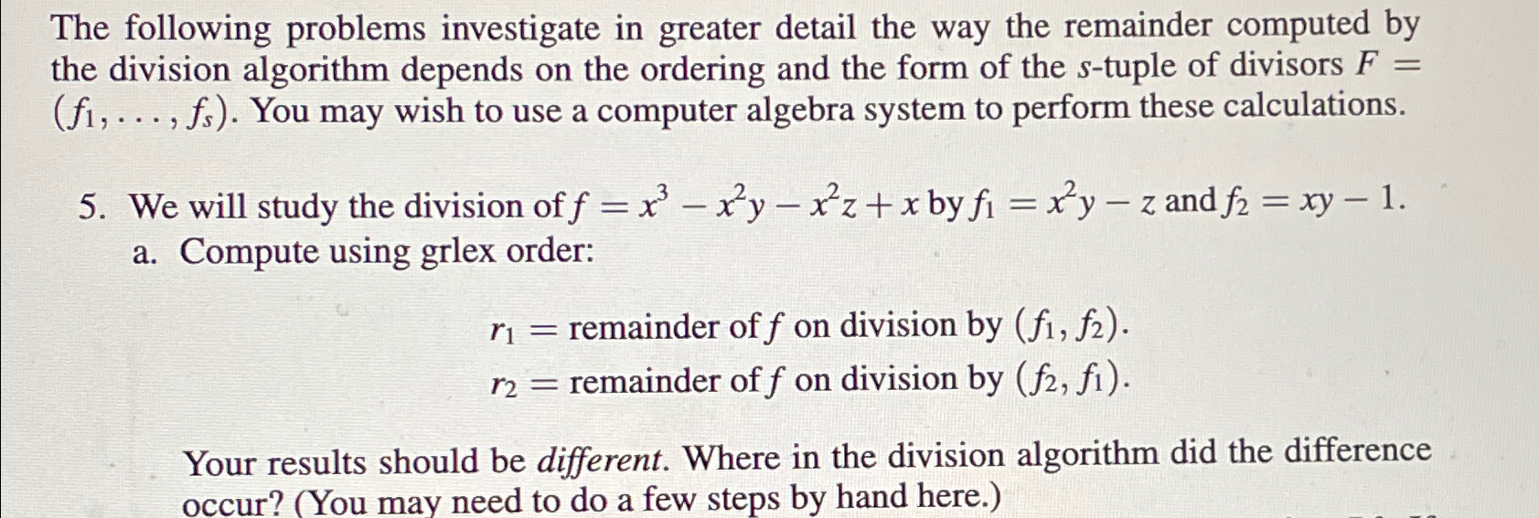 Solved The following problems investigate in greater detail | Chegg.com