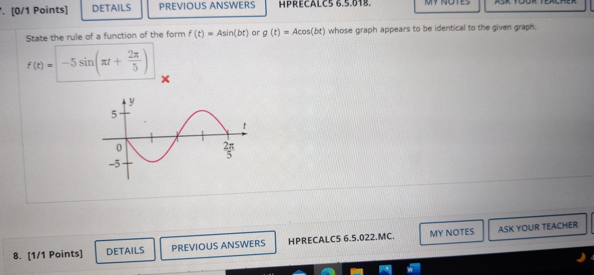 Solved CNC DETAILS PREVIOUS ANSWERS HPRECALC5 6.5.018. [0/1 | Chegg.com