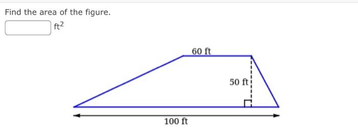 Solved Find the area of the figure. ft2 | Chegg.com