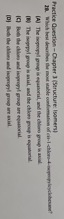 Solved Practice Question - ﻿Chapter 3 (Structure: | Chegg.com