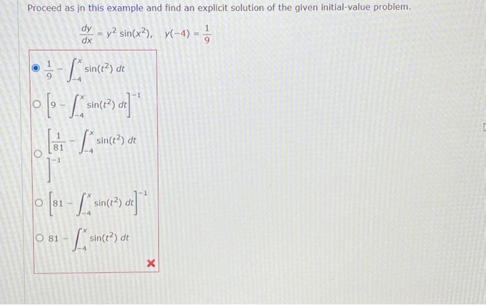 Solved Proceed as in this example and find an explicit | Chegg.com