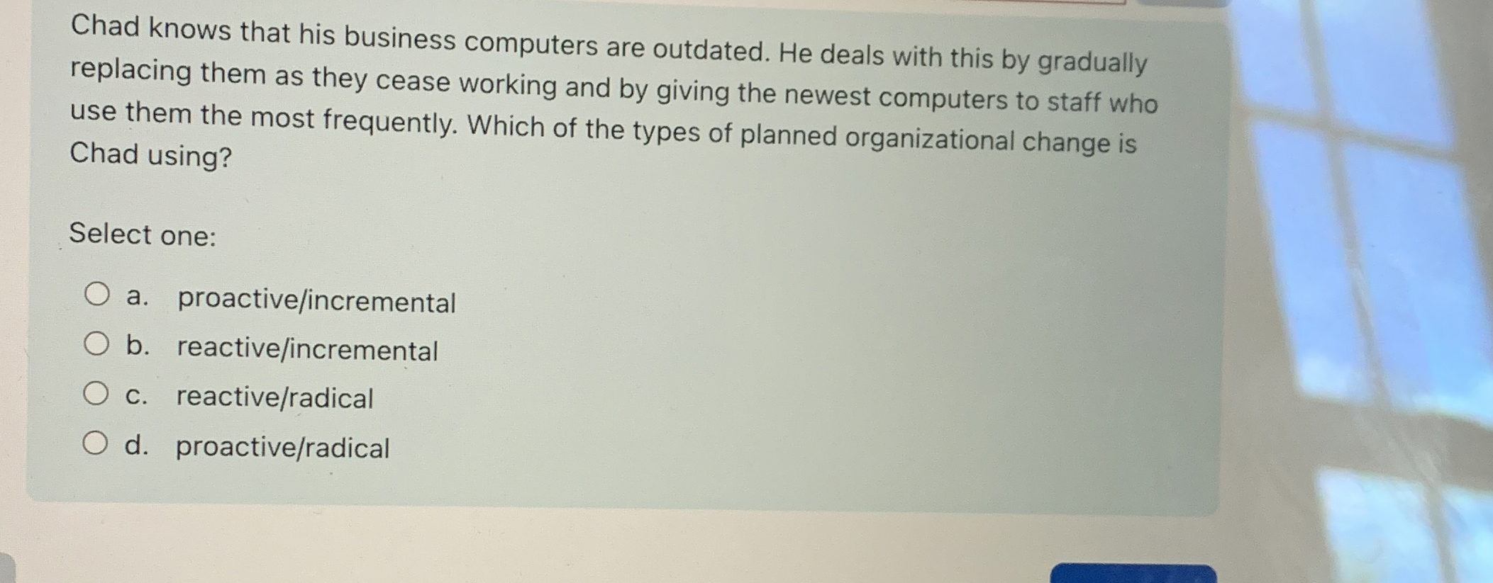 Solved Chad knows that his business computers are outdated. | Chegg.com