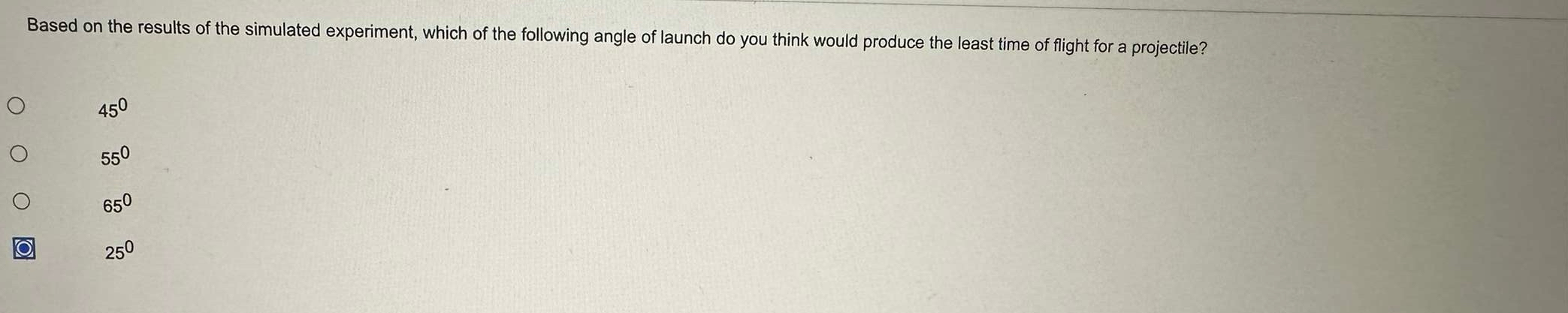 Solved Based on the results of the simulated experiment, | Chegg.com