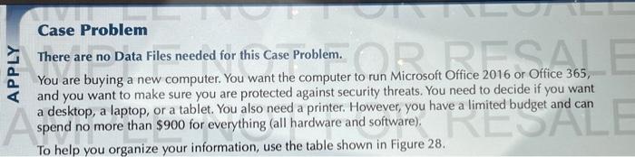 Solved Case Problem There are no Data Files needed for this | Chegg.com