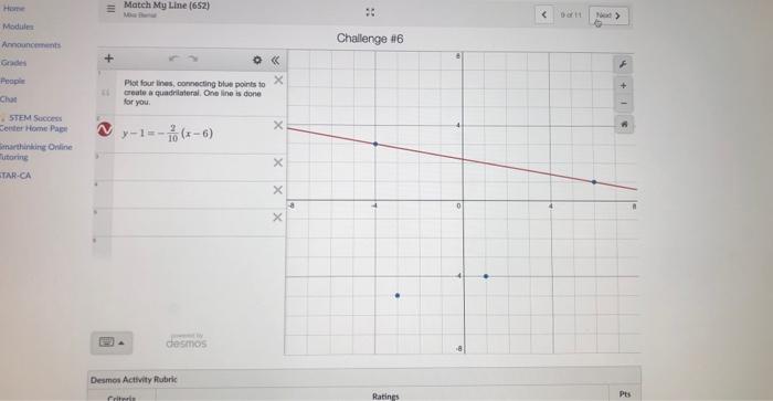 Solved Phat fout lines, pornocting btut poirtis to 루eate a | Chegg.com