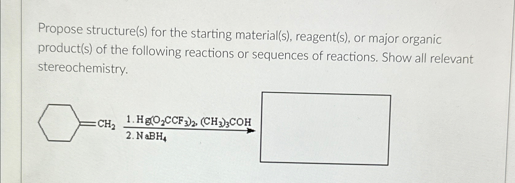 Solved Propose structure(s) ﻿for the starting material(s), | Chegg.com