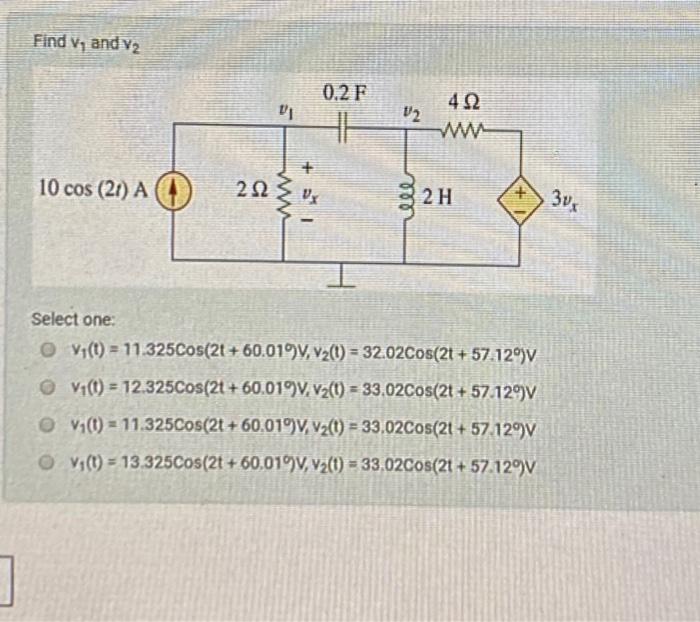 Solved Find Current I0 Using Mesh Analysis With The Circuit 9328