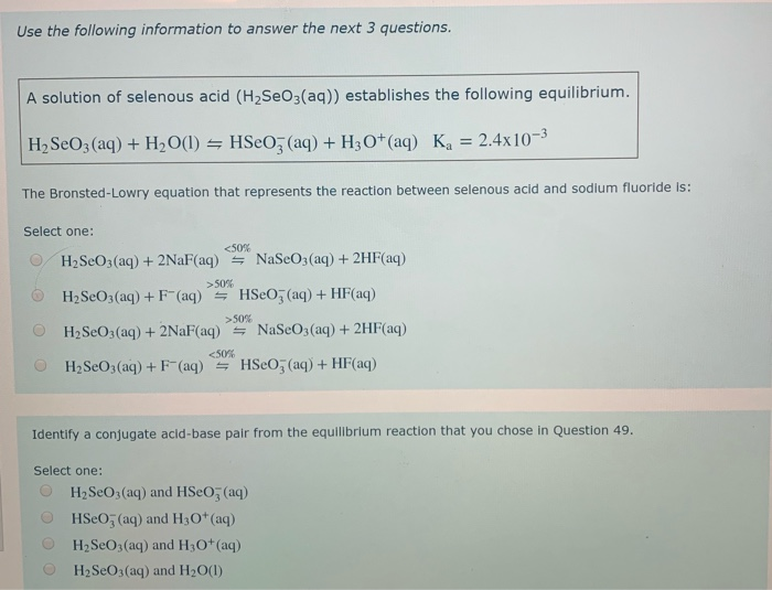 Solved Use the following information to answer the next 3 | Chegg.com