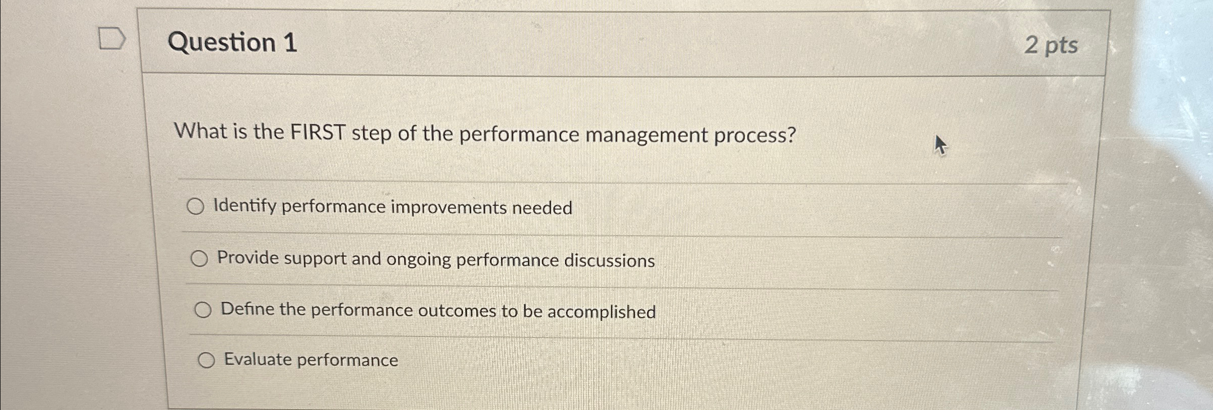 Solved Question 12 ﻿ptsWhat is the FIRST step of the | Chegg.com