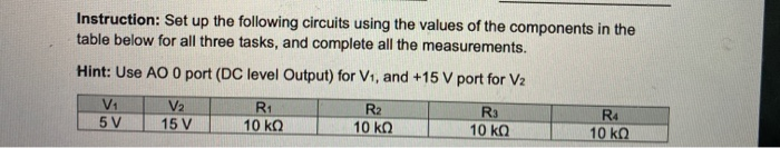 Solved KVL: R4 w R1 b R2 V1 (R3 V2 HUF Alih Loop-1 Vad Vo | Chegg.com