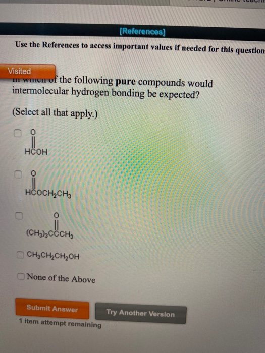 Solved [References) Use the References to access important | Chegg.com