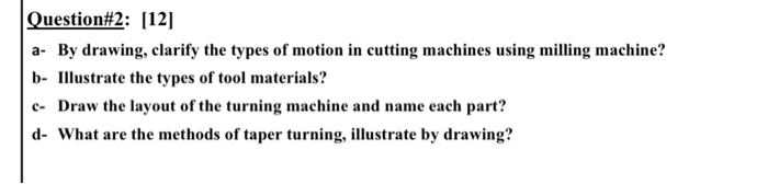 Solved Question#2: [12] a. By drawing, clarify the types of | Chegg.com