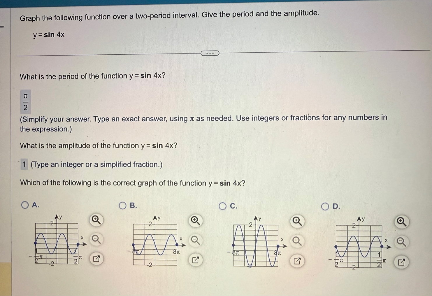Solved Graph the following function over a two-period | Chegg.com