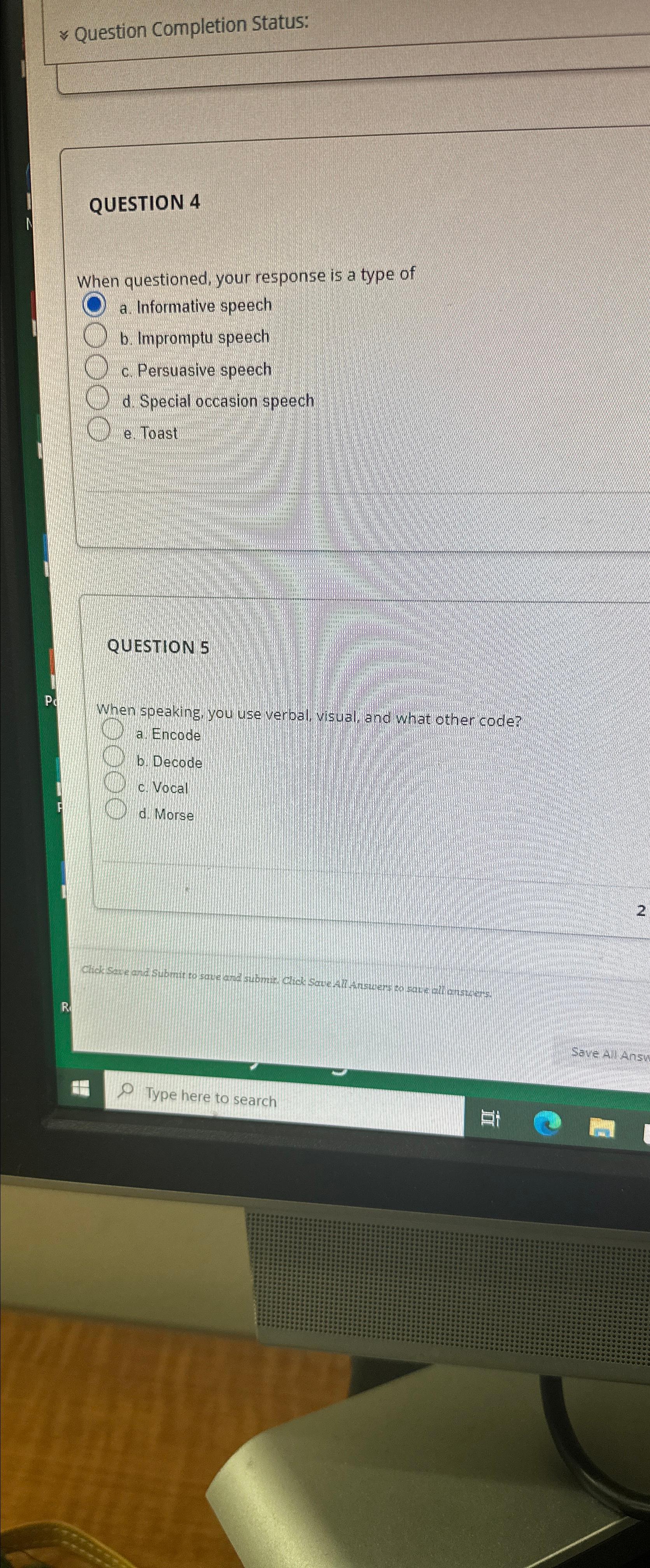 Solved ₹ ﻿Question Completion Status:QUESTION 4When | Chegg.com