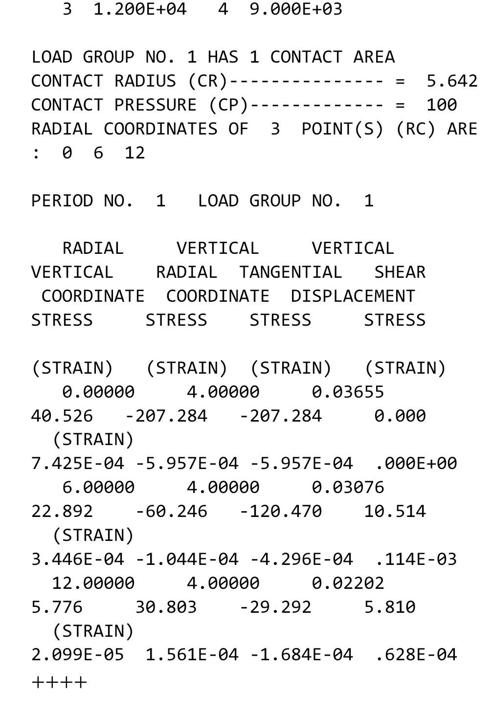 Solved The output file of a KENPAVE analysis for a flexible | Chegg.com
