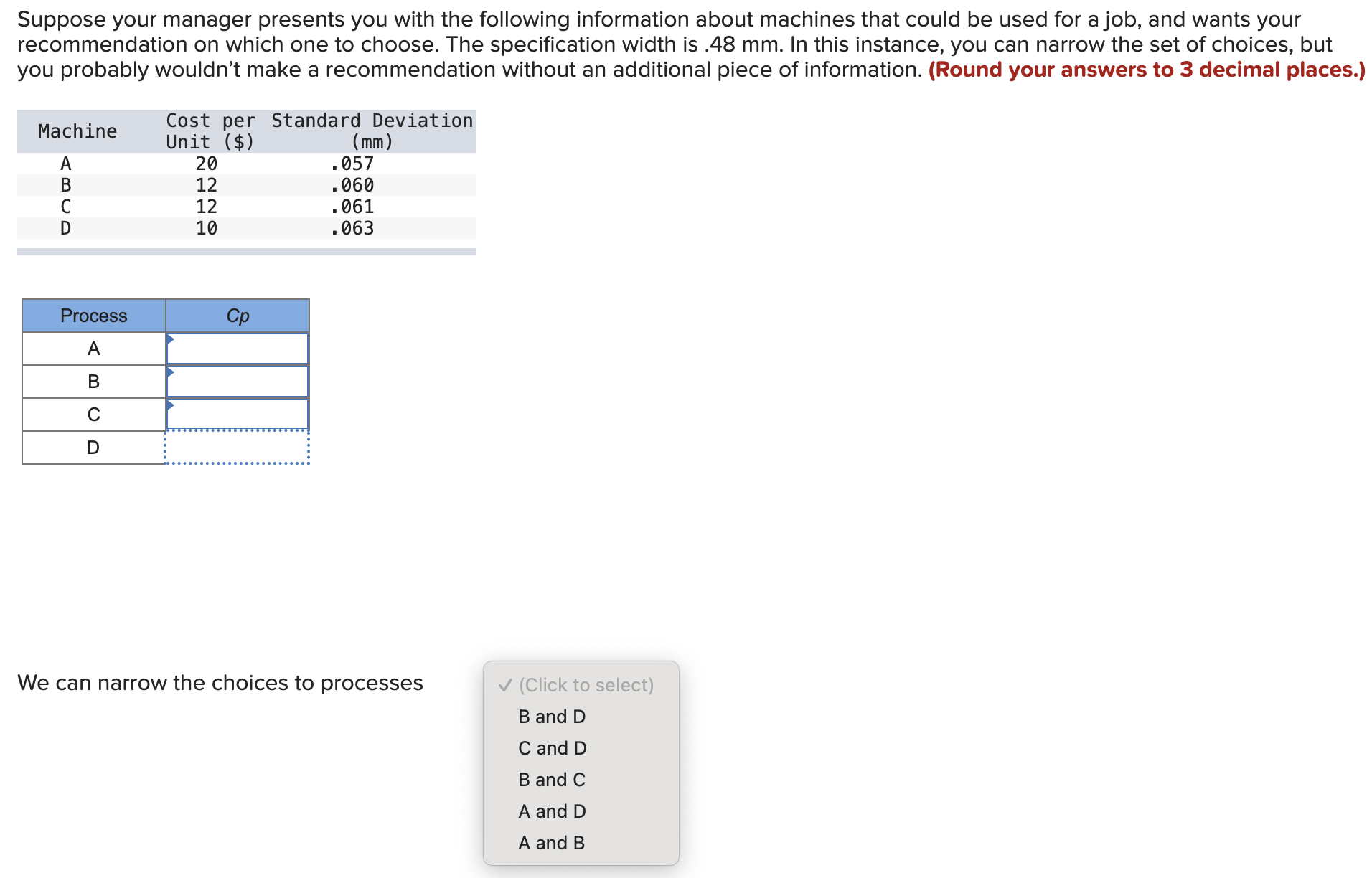Solved Suppose your manager presents you with the following | Chegg.com