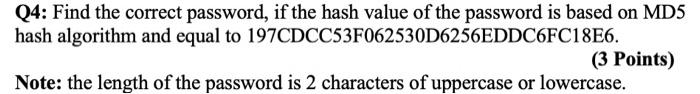 Solved Q2: How many block(s) of MD5 hash algorithm do we | Chegg.com