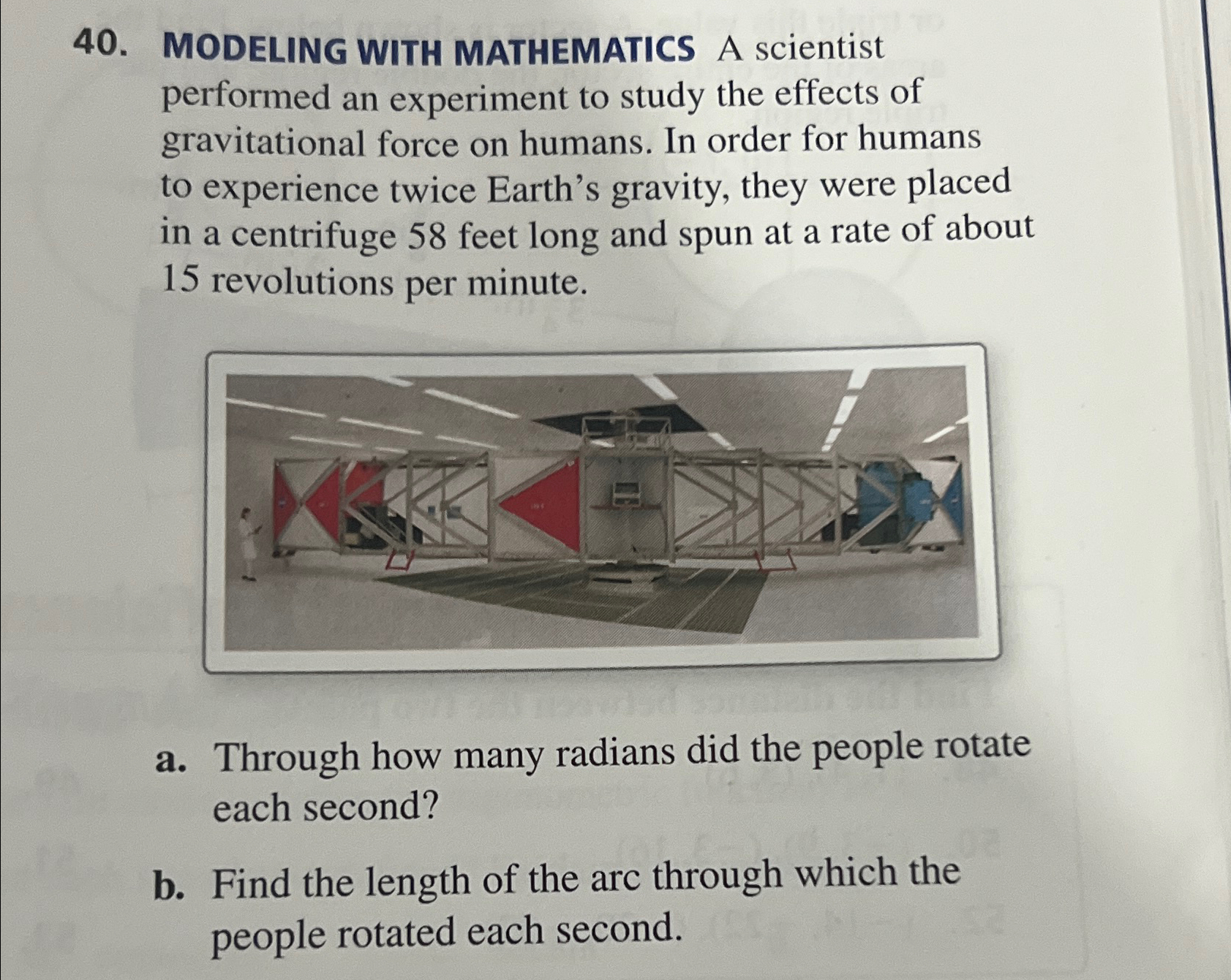 Solved MODELING WITH MATHEMATICS A scientist performed an | Chegg.com