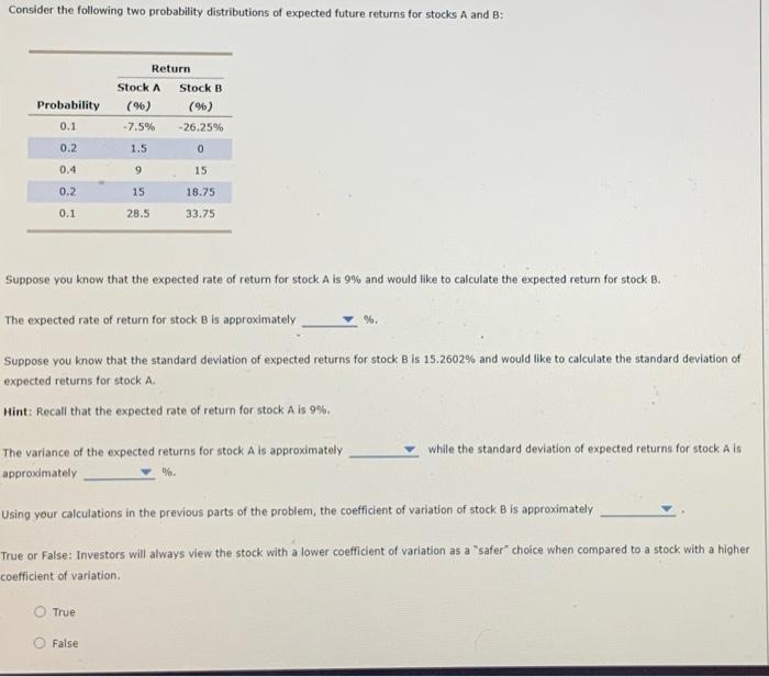 Solved Consider the following two probability distributions | Chegg.com