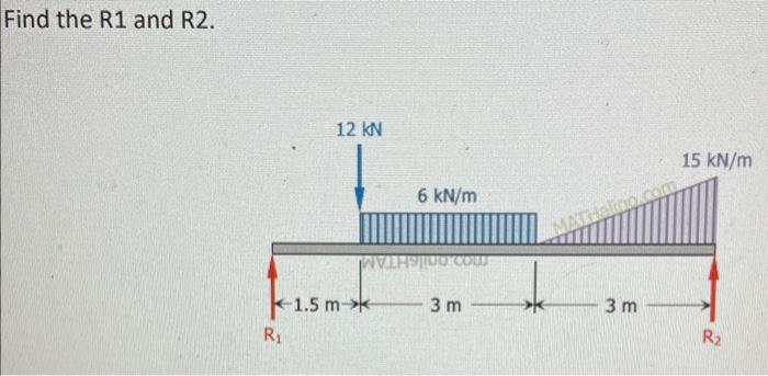 Solved Find the R1 and R2. | Chegg.com