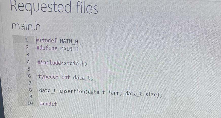 Solved \begin{tabular}{|l|l|} \hline Title & Insertion Sort | Chegg.com