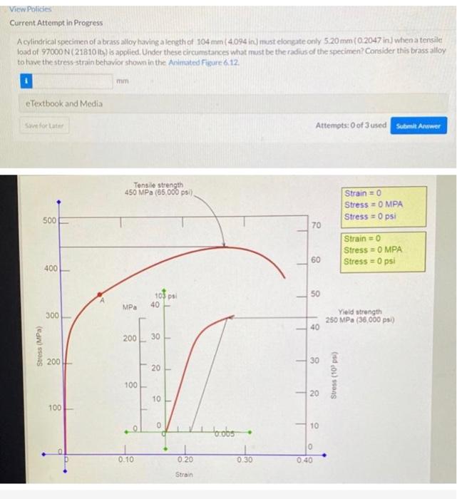 Solved View Police Current Attempt in Progress A cylindrical | Chegg.com
