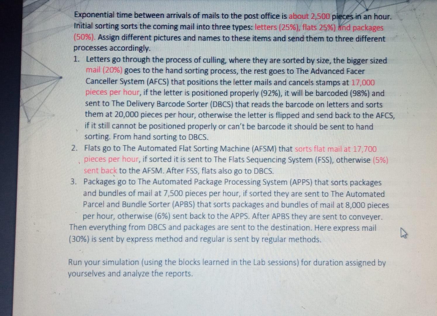 1. INTRODUCTION Arena discrete event simulation | Chegg.com