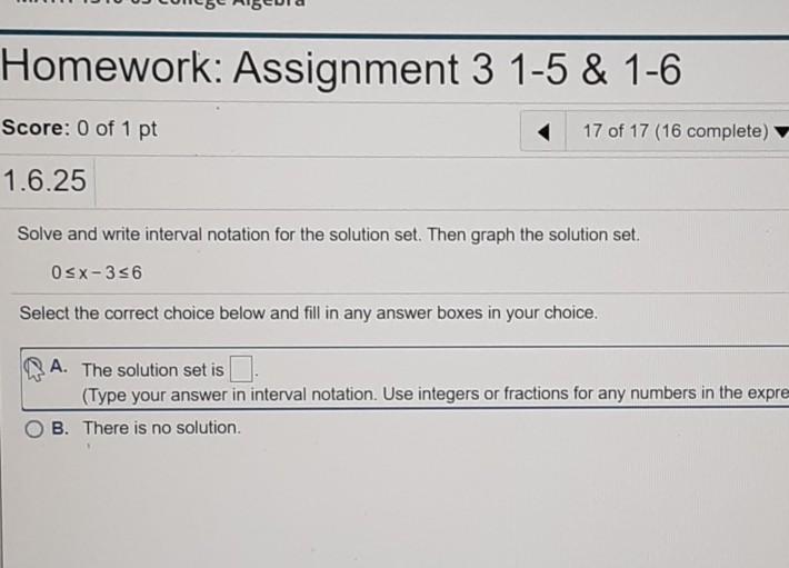 Solved Homework Assignment 3 1 5 And 1 6 Score 0 Of 1 Pt 17